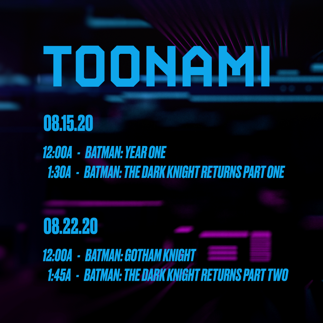 Toonami Batman Annoucement - Toonami Squad