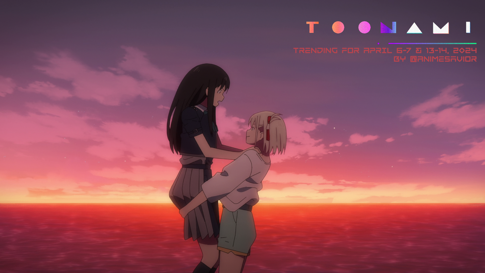 Toonami Trending Rundown for April 6-7 and 13-14, 2024 - Toonami Squad
