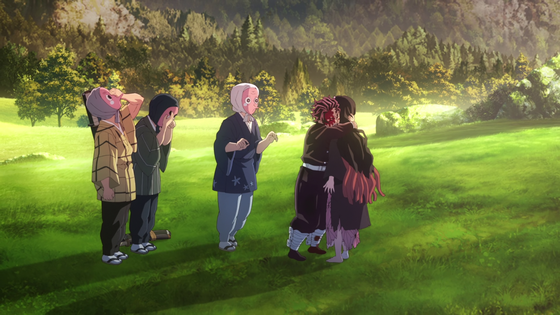 Demon-Slayer-Tanjiro-Nezuko-Hug - Toonami Squad